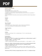 ChEDE-Q8 Questionnaire Overview | PDF | Eating Disorder | Behavioural ...