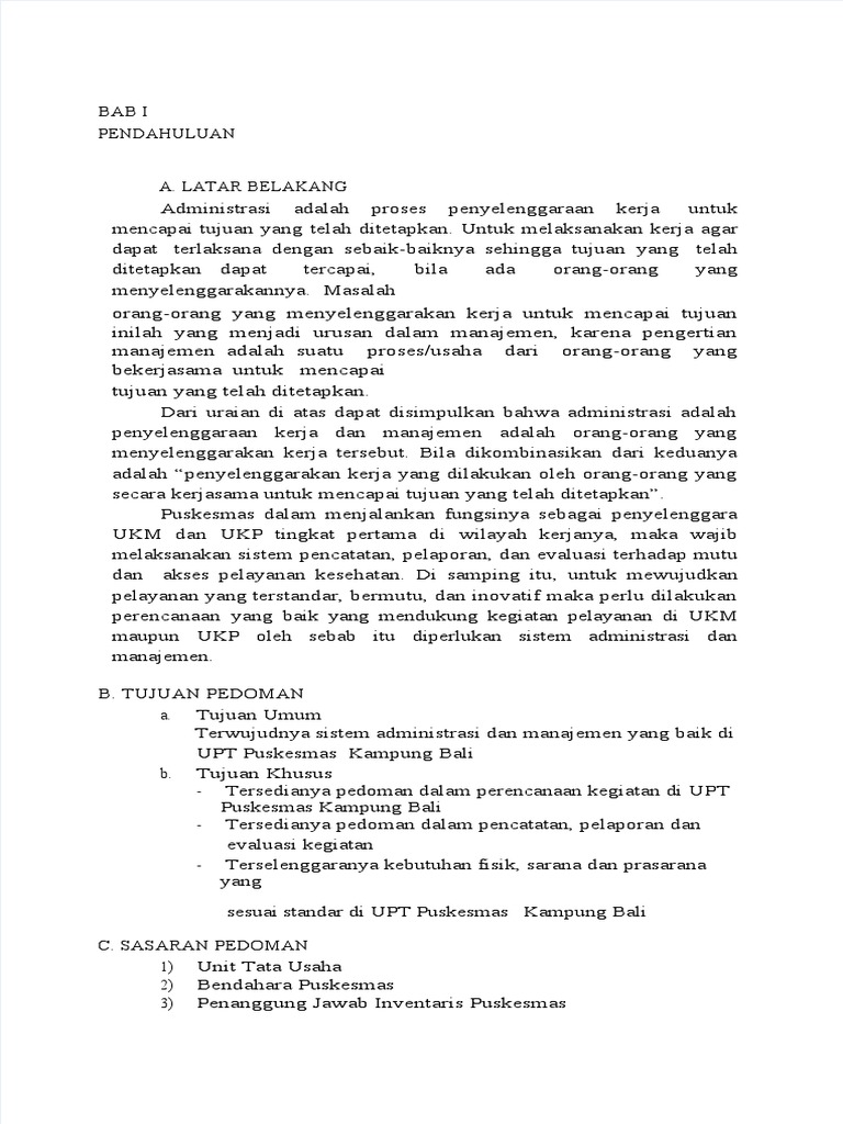 Pedoman Admen Edit | PDF | Sains & Matematika