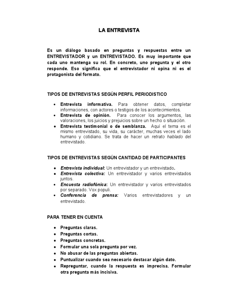 Abner Lobos - Síntesis La Entrevista (Recopilación) | PDF | Crecimiento ...