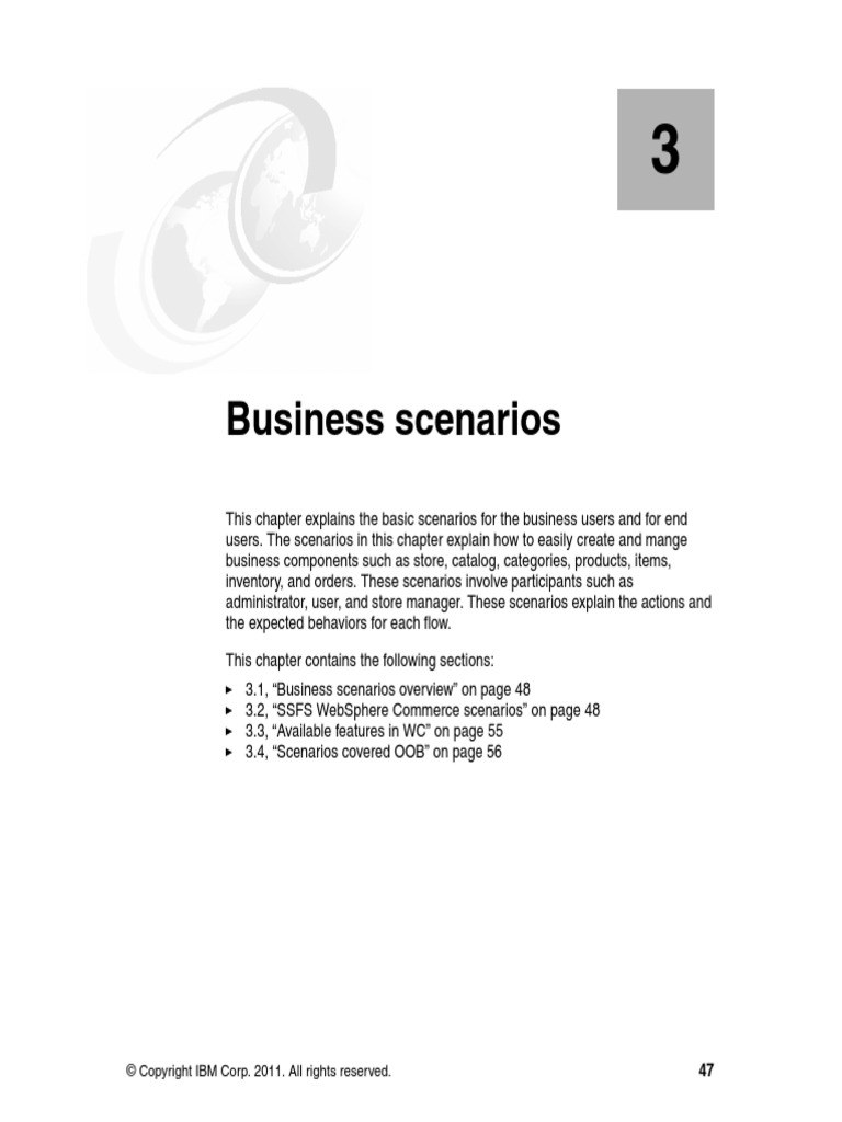 Business Scenarios | PDF | Online Shopping | Inventory