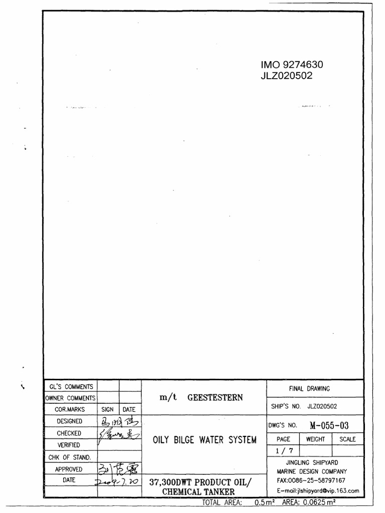 Efficient oily bilge water system diagram | PDF | Plumbing | Pipe ...