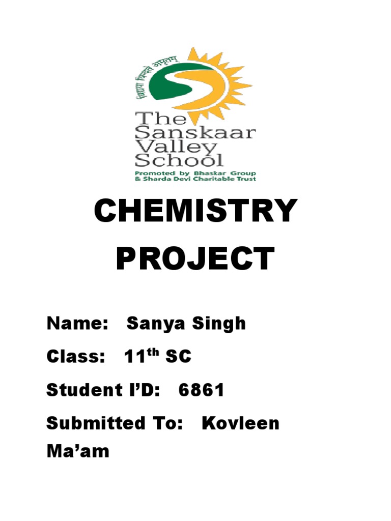 Class 11th Chemistry Project | PDF | Greenhouse Effect | Greenhouse Gas