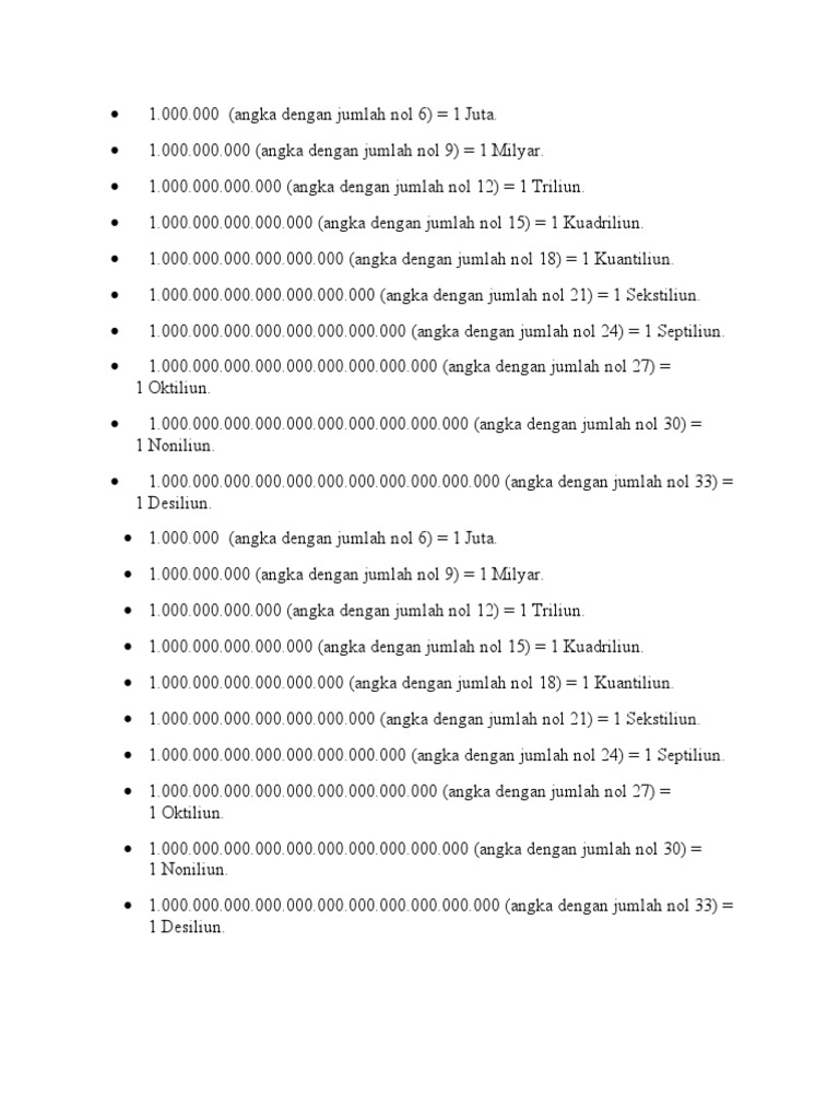 Bilangan | PDF