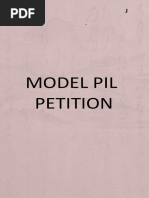 PIL Format | PDF | Writ | Supreme Courts