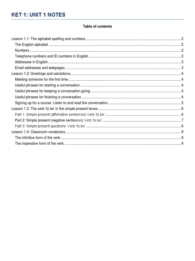 K1 Week 1 Study Notes | PDF | English Language | Alphabet