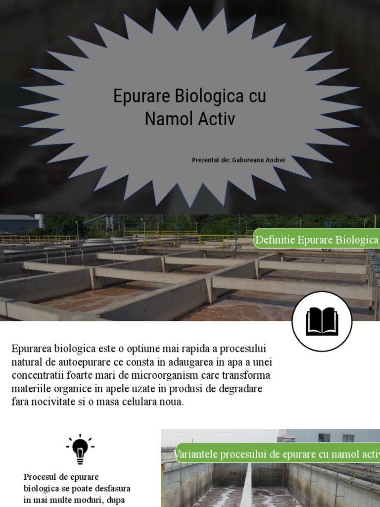Epurare Biologica Cu Namol Activ | PDF