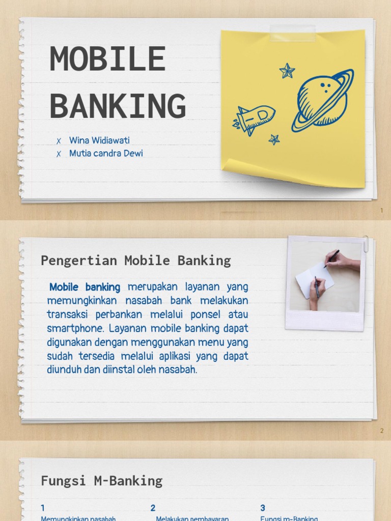 Mobile Banking | PDF | Pengelolaan Keuangan & Uang
