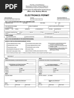Civil Structural Permit (FORM) | PDF | Specification (Technical ...