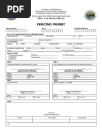 Unified Building Permit Form | PDF | Notary Public