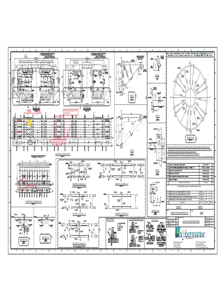 TYP TYP: Sideshell Angles Marked in Red 200 100 16 | PDF | Industrial ...