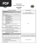 Cfei Permit Checklist | PDF | Notary Public | Property