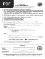 Checklist of Requirements For DOLE Permit | PDF