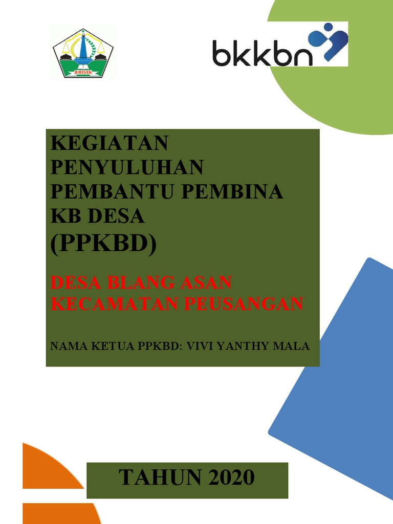 Cover LAPORAN PPKBD | PDF