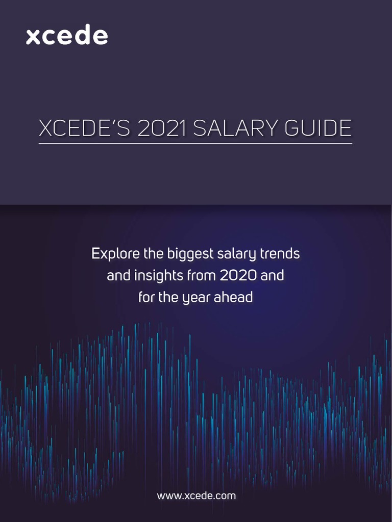 Xcede Salary Guide | PDF | Analytics | Data Science