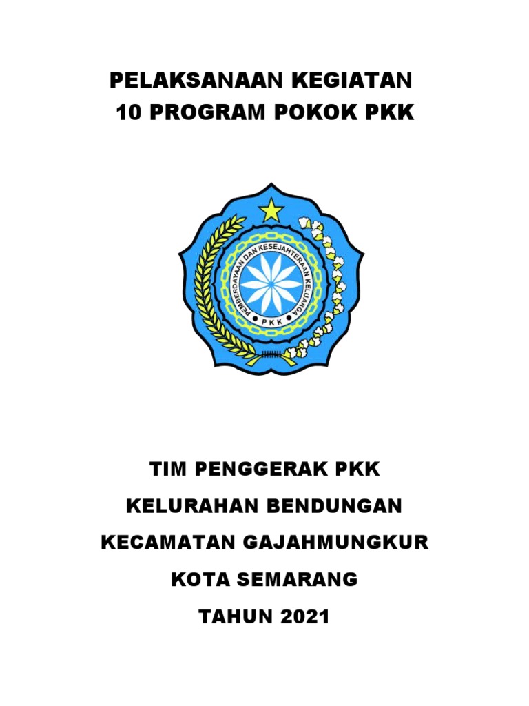 PELAKSANAAN 10 PROGRAM POKOK PKK DI KELURAHAN BENDUNGAN | PDF