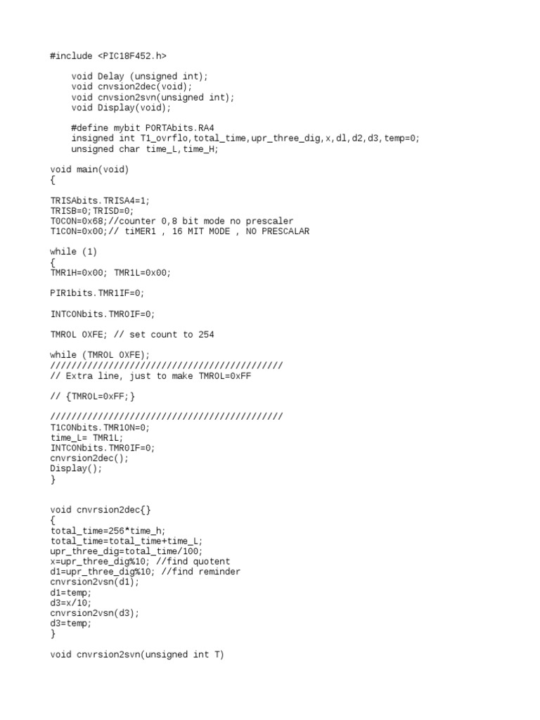 Lab 7 Embeded System | PDF
