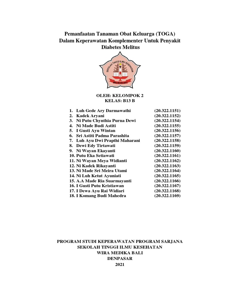 Tugas Komplementer KLP 2 (DM) | PDF