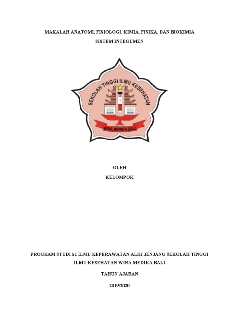 Anfis Integumen KLMPK 1 B12C | PDF