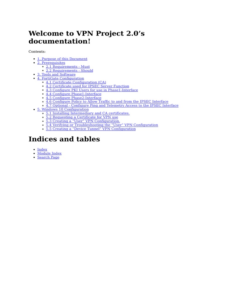 FortiGate - Windows 10 Native/Always-on VPN | PDF | Virtual Private ...