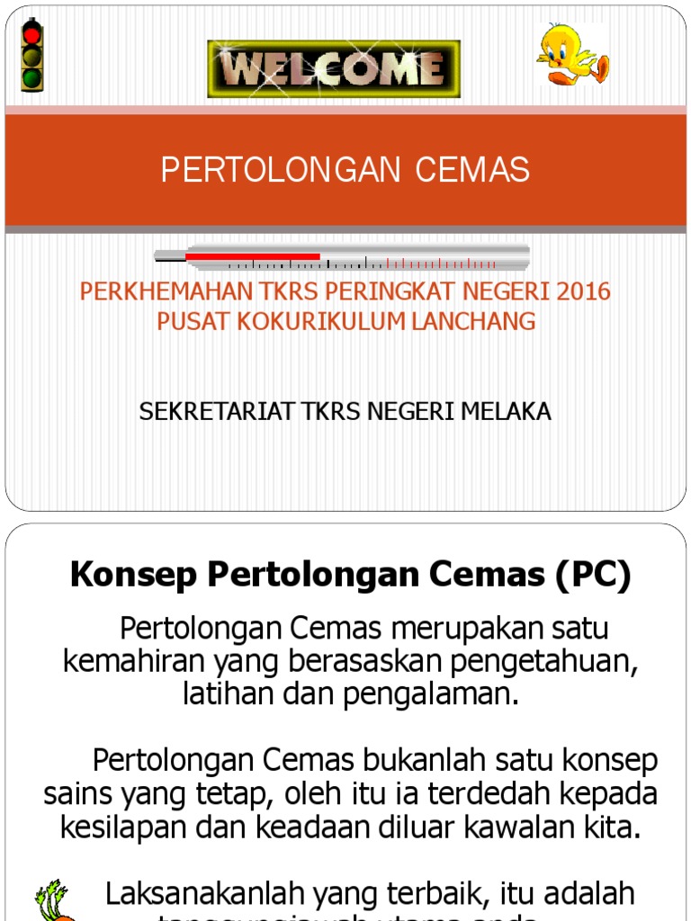 Taklimat Pertolongan Cemas | PDF