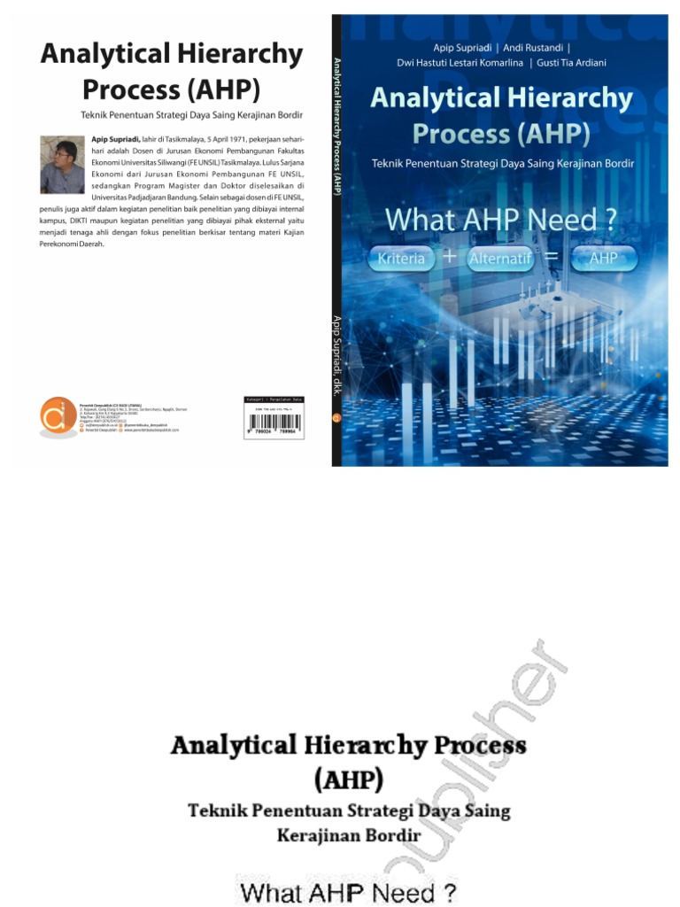 Analytical Hierarchy Process Ahp Pdf