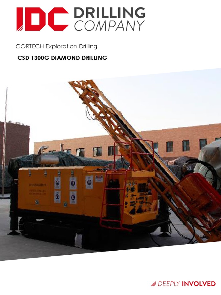 DD12 CSD 1300 G Exploration Drilling | PDF