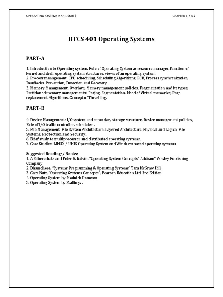Os (Unit 4 and 5) | PDF | File System | Computer File