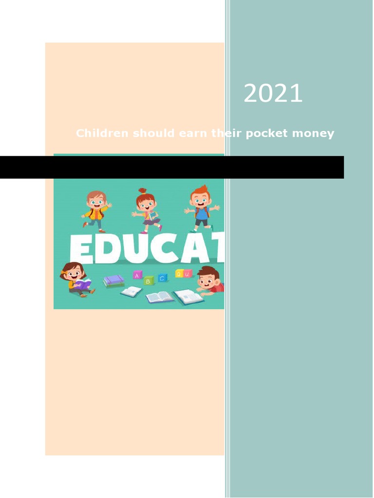 The Case for Providing Pocket Money to Teach Children Financial ...