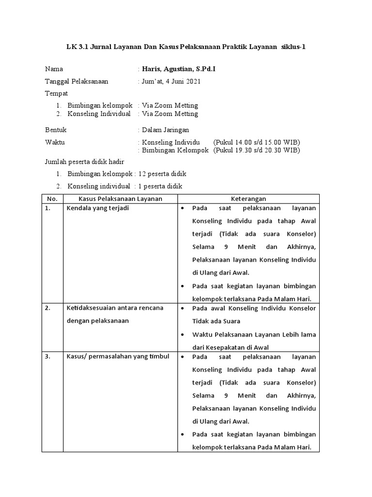 LK 3.1 Haris Agustian (PPL) | PDF