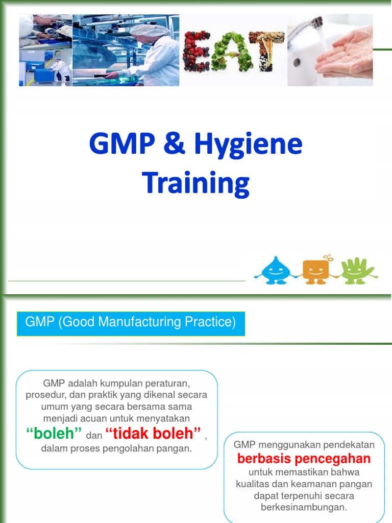 TBR - GMP & Hygiene - Rev.01 | PDF
