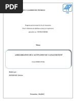 Rapport de stage chez Sonatrach TRC | PDF | Gaz naturel | Transport