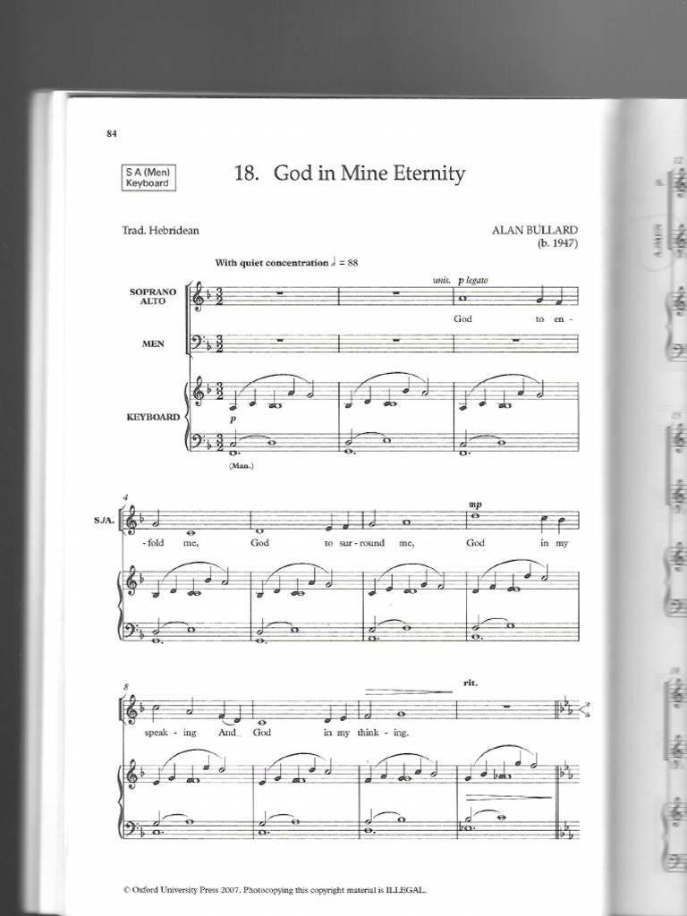 Bullard - God in Mine Eternity | PDF