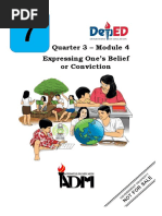English 7 - Quarter 3 - Mod5 - Citing Evidences To Support General Statements | PDF | Learning ...