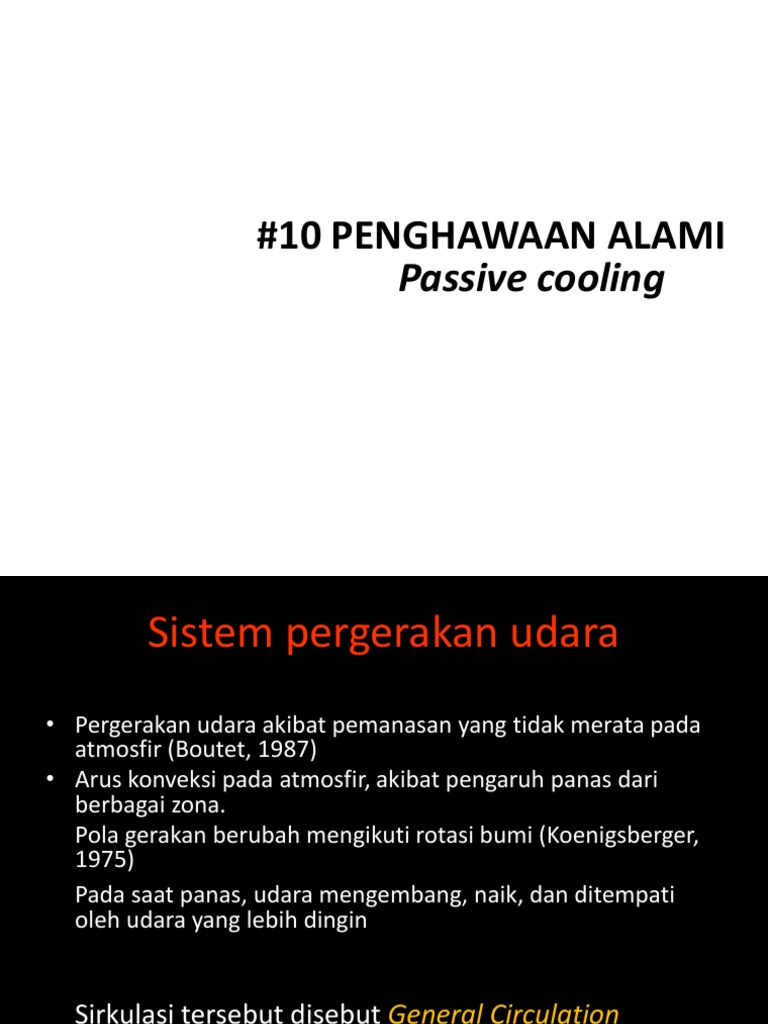 Penghawaan dan Pencahayaan Alami Bangunan | PDF