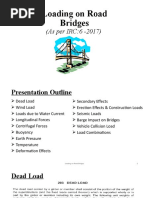 Loading Standards of Bridges, IRC Loading | PDF | Axle | Bridge