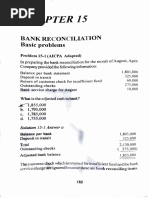 Bank Reconciliations PROBLEMS With Solutions PDF | PDF | Banks ...
