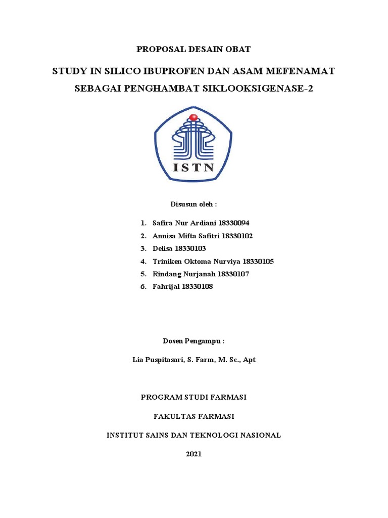 Kelompok 1 - Proposal Molecular Docking | PDF