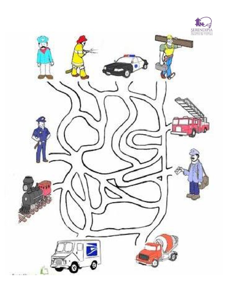 Laberinto Profesiones | PDF