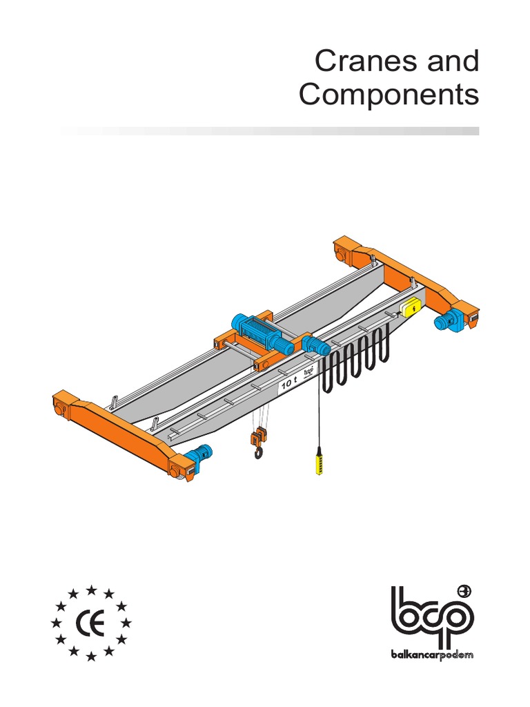 Cataloge Cranes 2009 | PDF | Crane (Machine) | Electric Motor