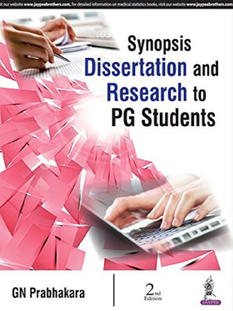 Synopsis, Dissertation and Research For PG Students | PDF | Thesis | Postgraduate Education