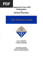 ACS Study Guide | PDF | Chemistry | Physical Chemistry
