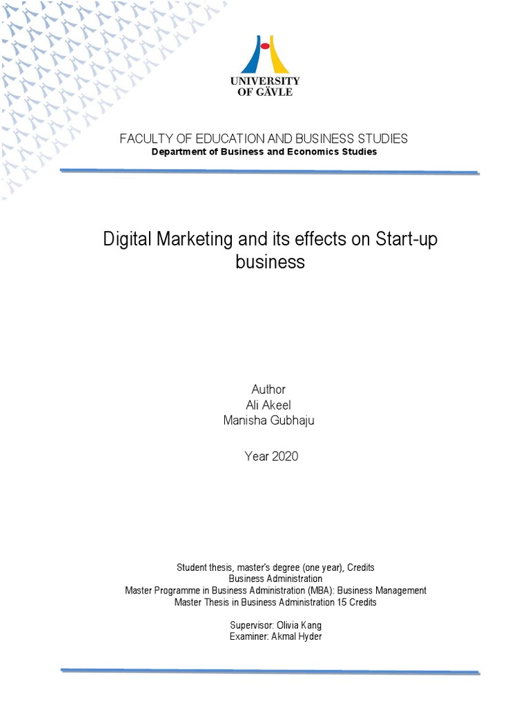 Digital Marketing | PDF | Digital Marketing | Qualitative Research