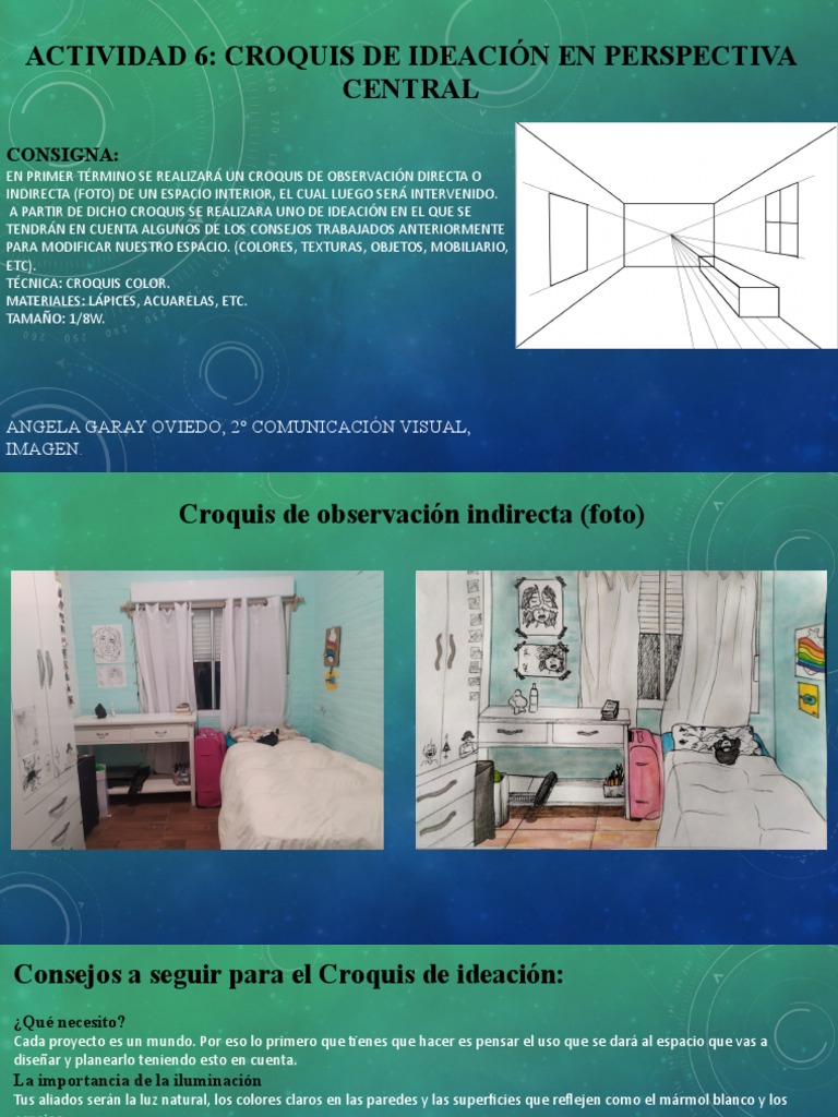 Croquis de Ideación Perspectiva Central | PDF | Perspectiva (Gráfica ...
