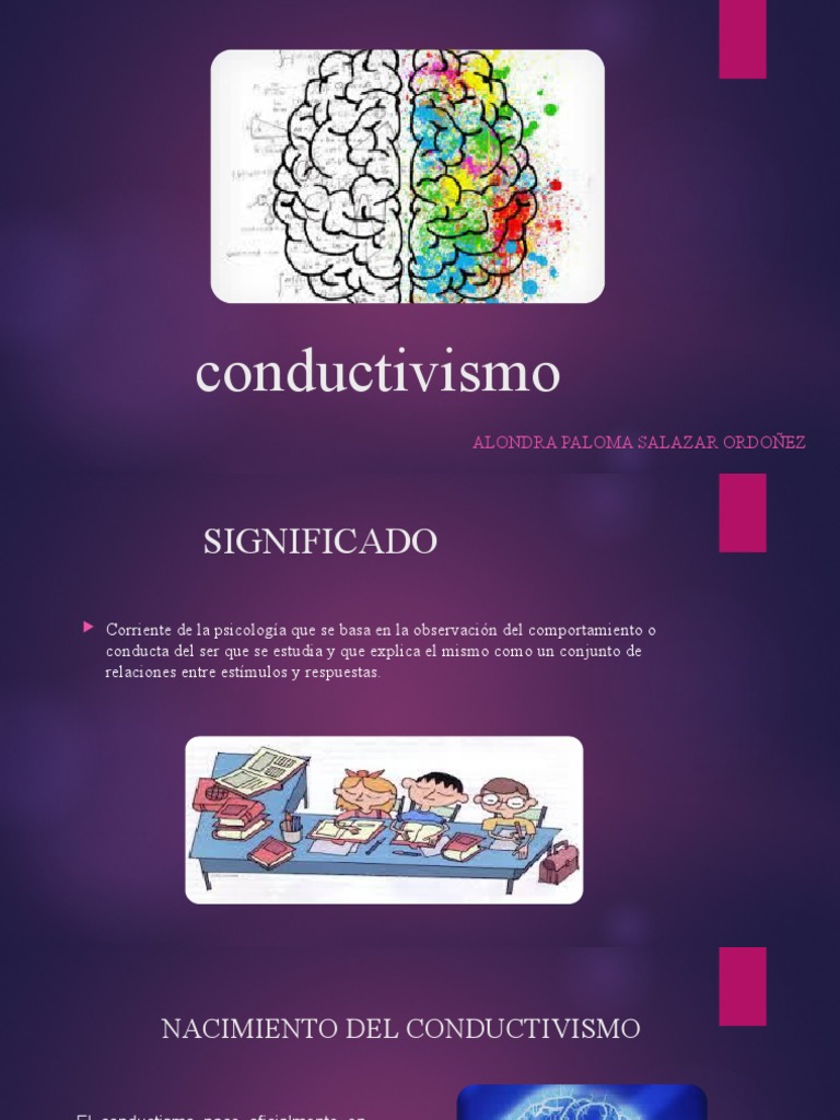 CONDUCTIVISMO Alondra Paloma Salazar Ordoñez | PDF | Interacciones de ...