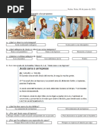 Actividades sobre la Resurrección de Lázaro | PDF