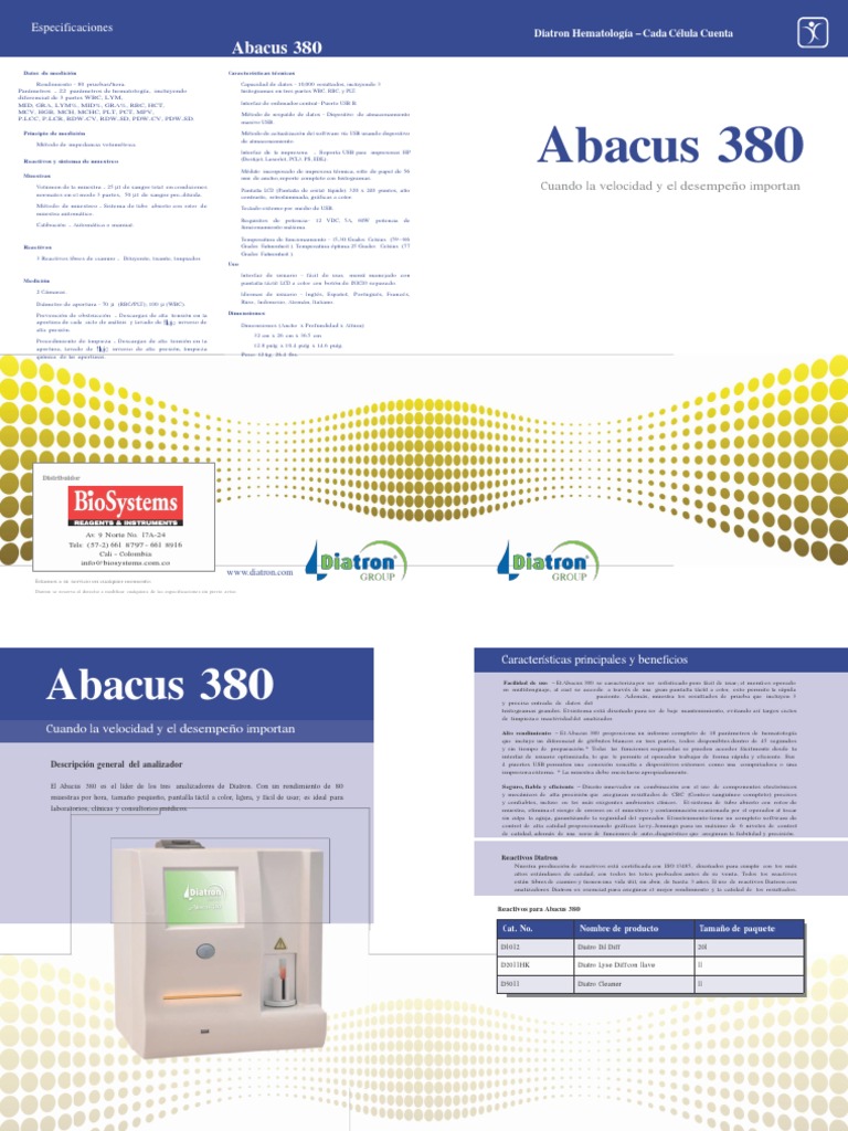 Abacus 380 | PDF | Pantalla táctil | USB