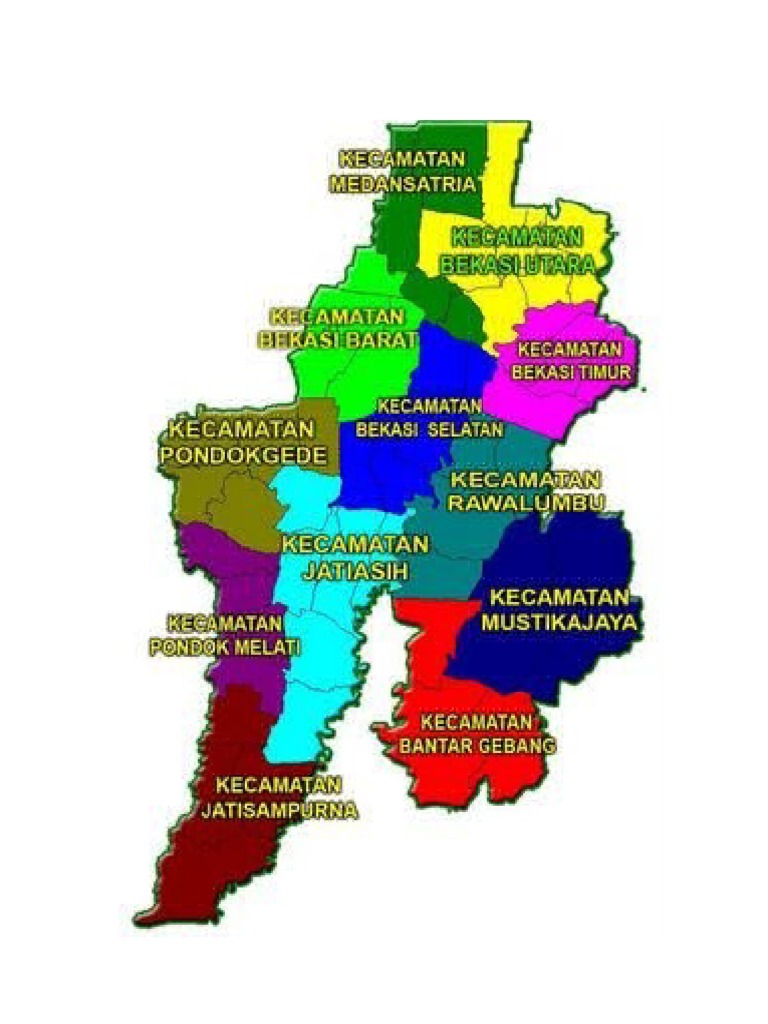 Peta Bekasi | PDF