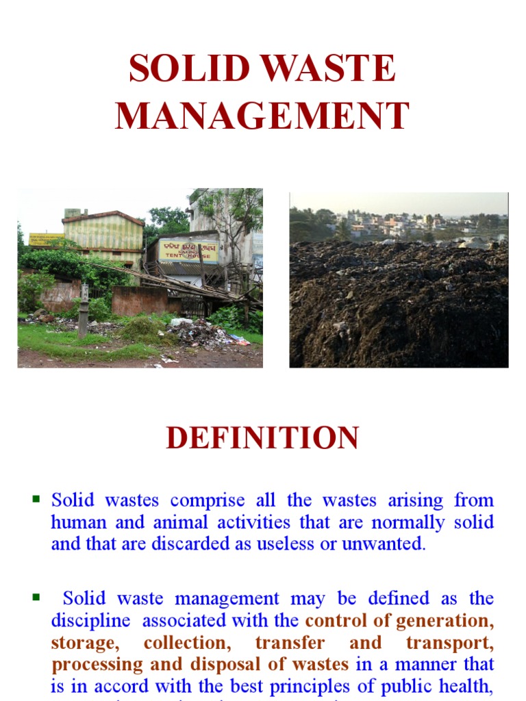 81 Solid Waste Management - Vcs | PDF | Municipal Solid Waste | Landfill