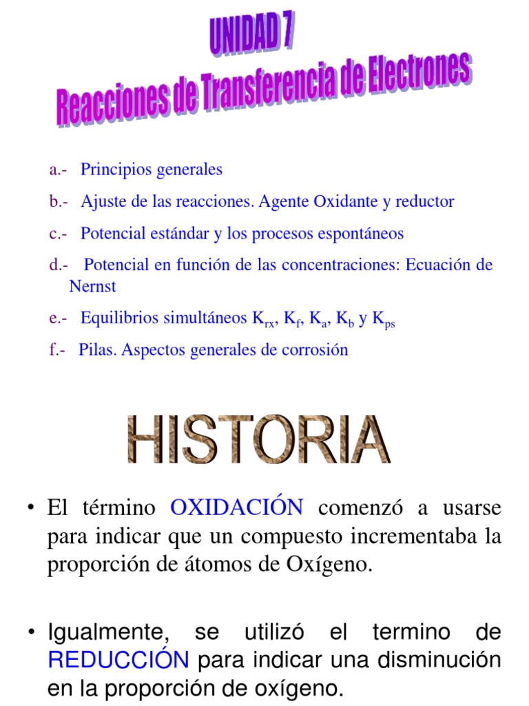 QUÍMICA GENERAL (Redox) | PDF | Redox | Electrodo