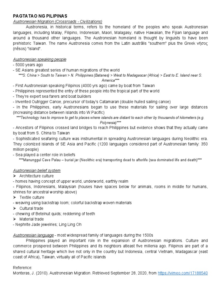 Pagtatao NG Pilipinas | PDF | Southeast Asia | Languages